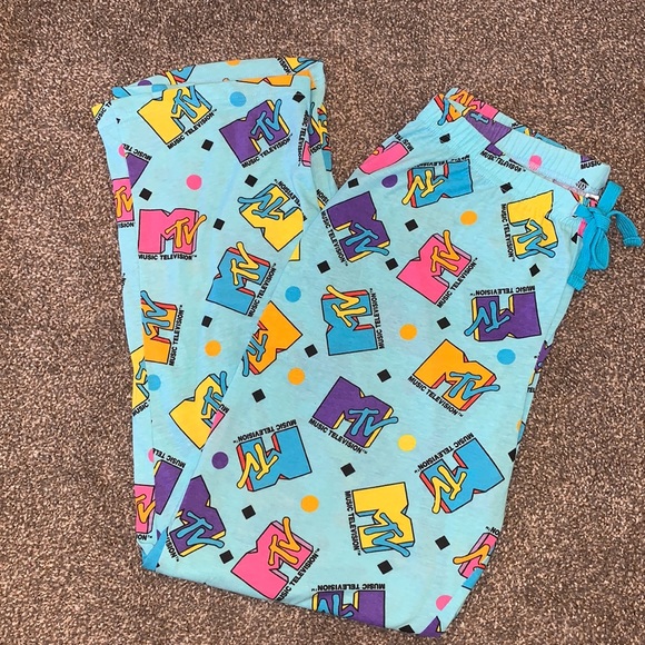 MTV | Intimates & Sleepwear | Mtv Medium Pajama Pants | Poshmark